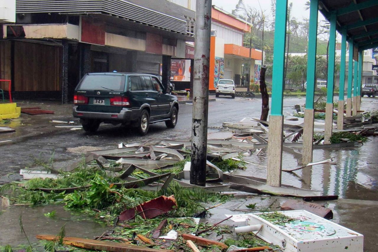 In pictures: The devastating aftermath following huge Pacific cylone ...
