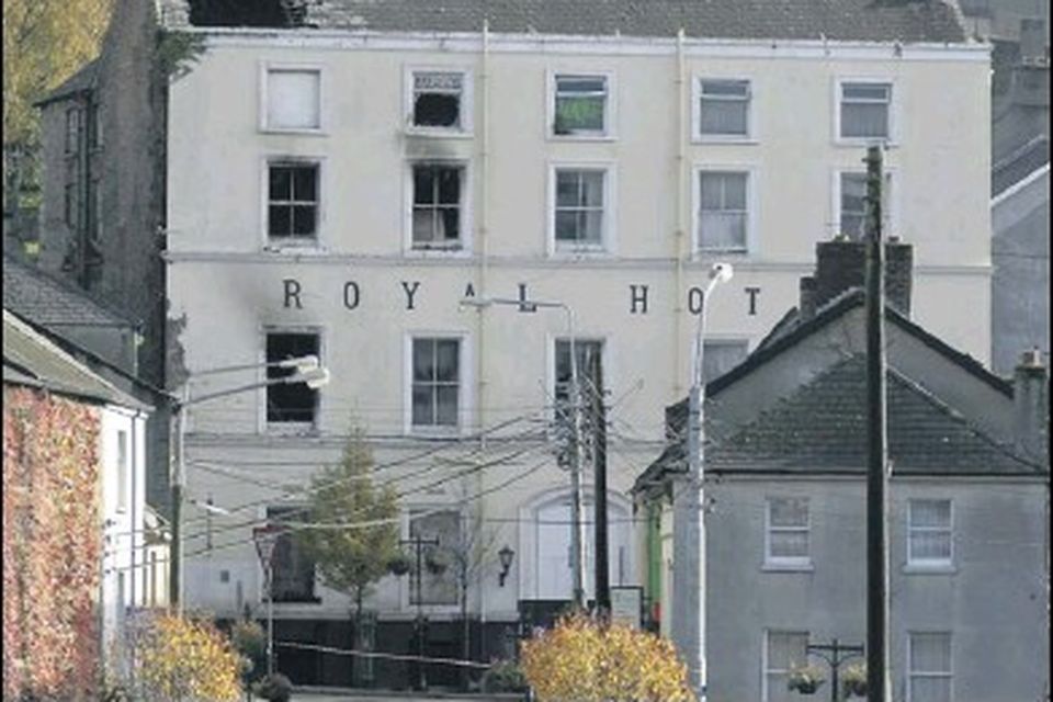 Hotel blaze in New Ross | Irish Independent
