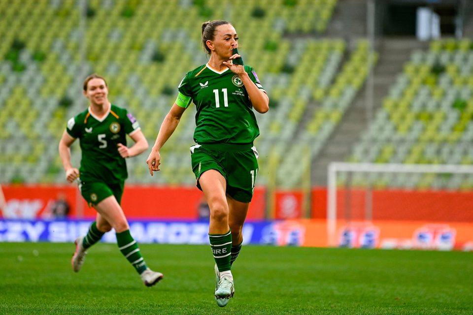 Poland v Ireland – as it happened: Katie McCabe wonder-strike helps ...