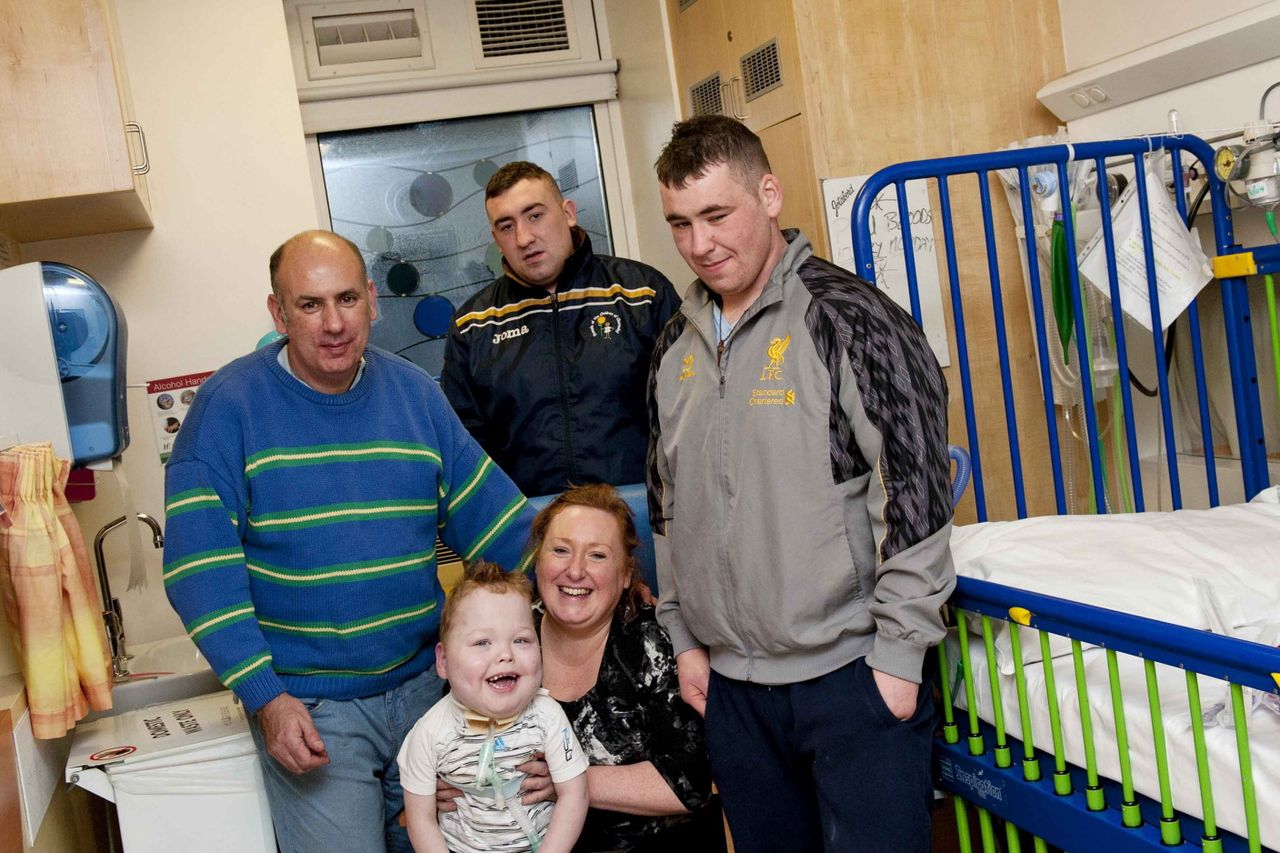 After three long years of hospital life, little Liam finally gets to go ...