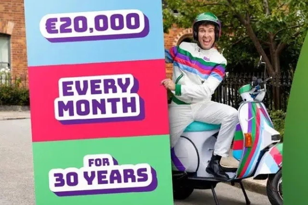 Irish lotto player becomes first to win EuroDreams prize of €20,000 a ...