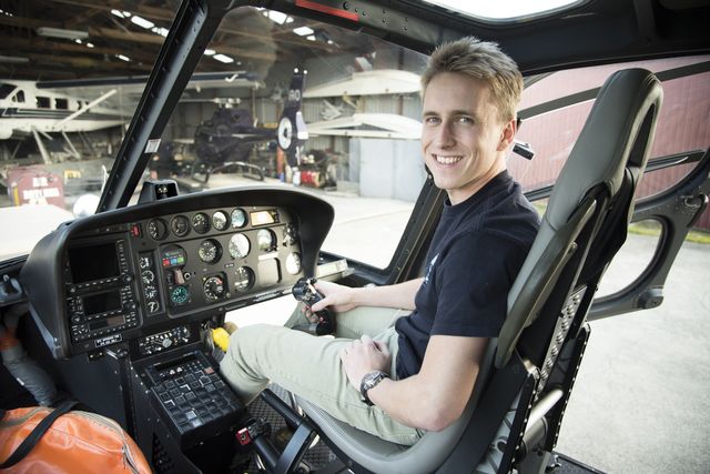 Irish helicopter pilot escaped injury by jumping into ocean as New ...