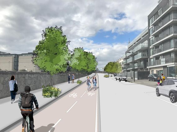 Plans for long-awaited 17km Dodder Greenway cycle route unveiled ...