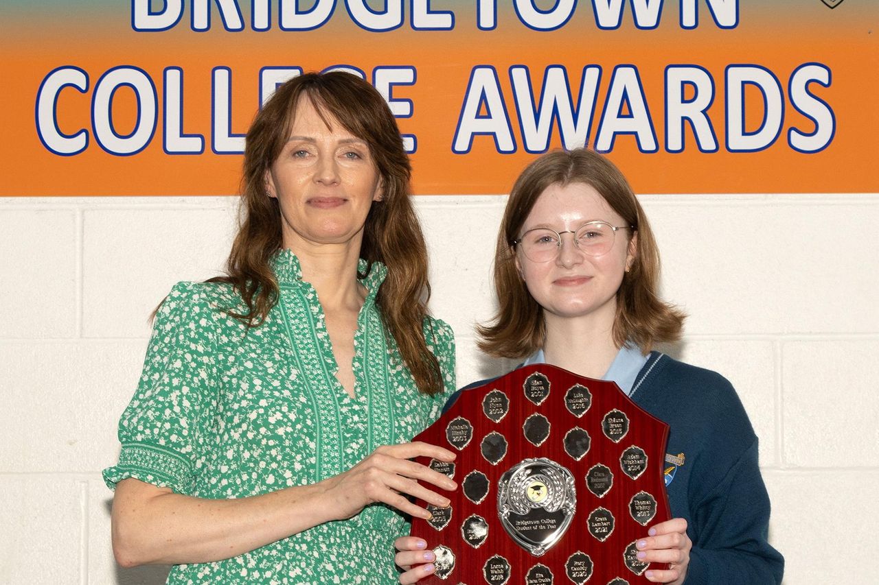 Students at Bridgetown College are honoured during school awards ...