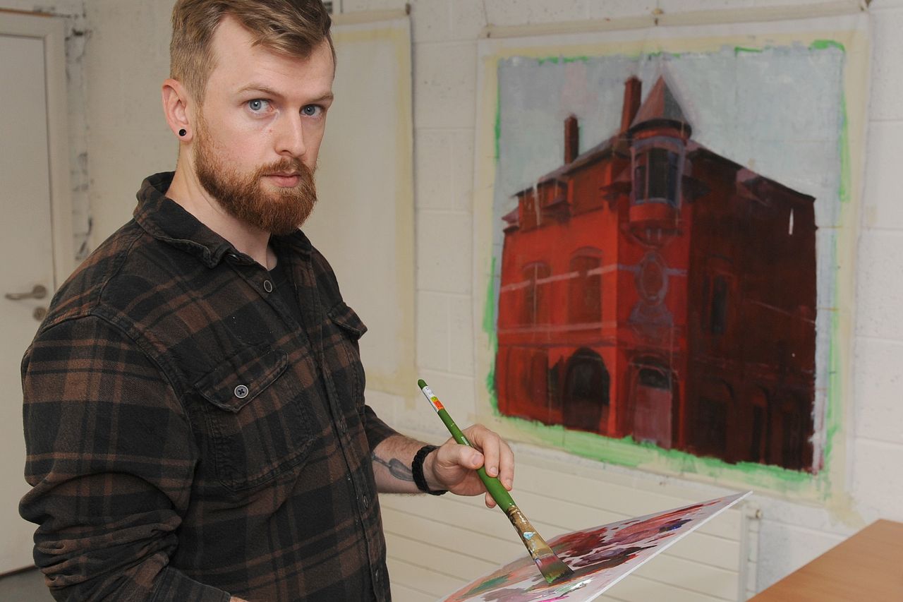 Irish American artist Riley Waite drawing inspiration from Dundalk as ...
