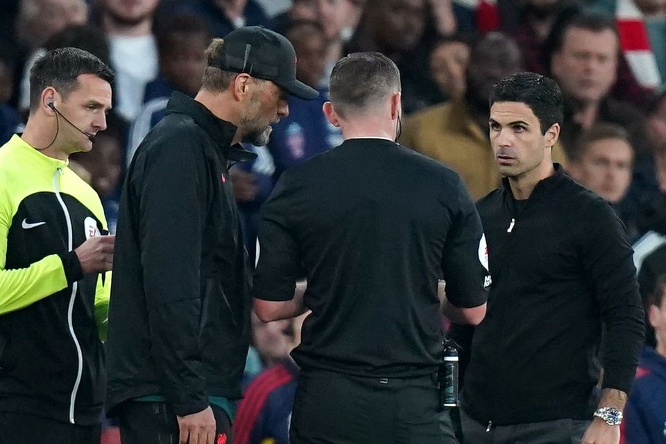 FA awaiting referee’s report on Arsenal-Liverpool flashpoint | Irish ...