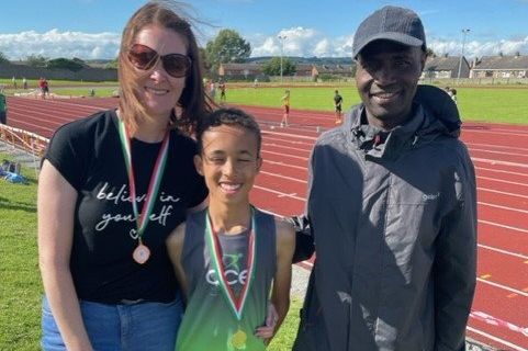 Track and field joy for golden girl Sholah Lawrence | Irish Independent