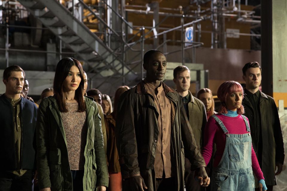 Humans cast attended robot boot camp ahead of new series | Irish ...