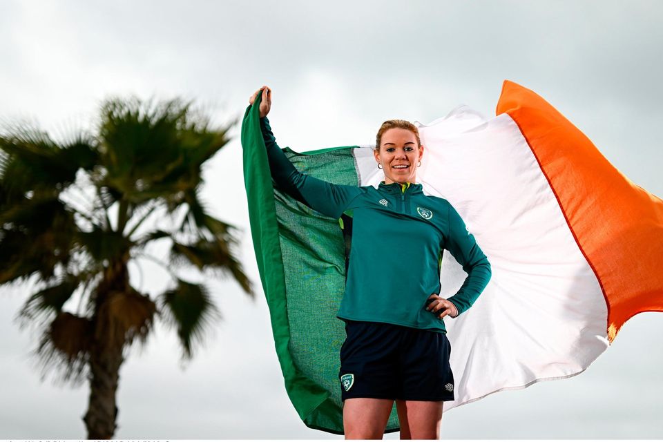 The long cherished dream to represent Ireland has now become a reality ...
