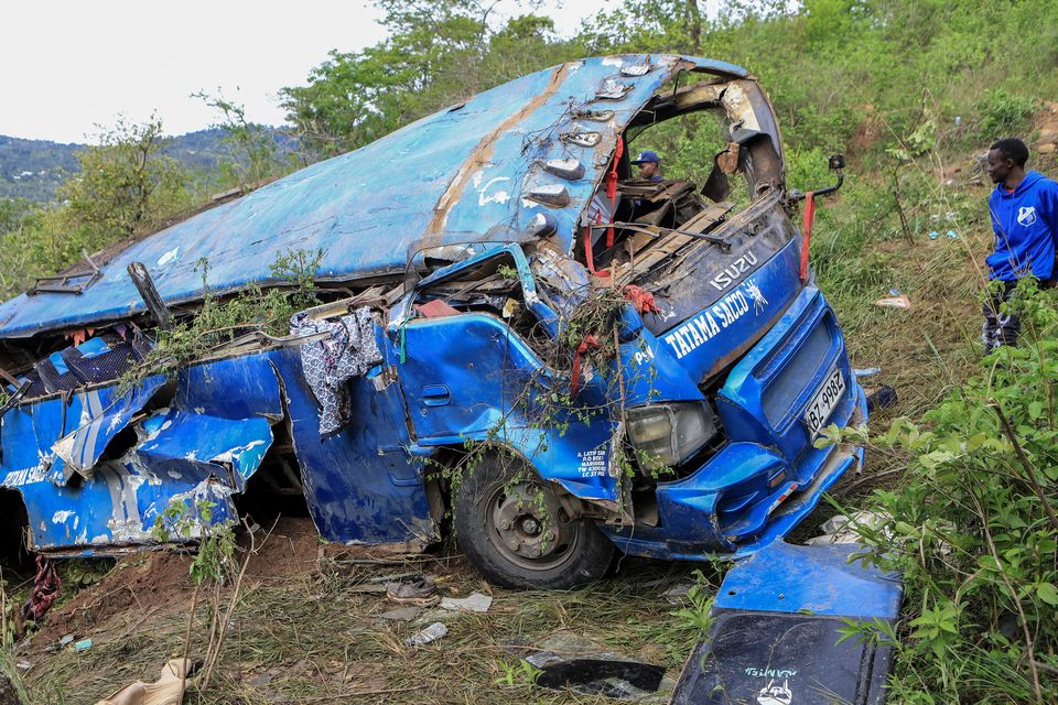 10 people returning from funeral killed in Kenya bus crash | Irish ...