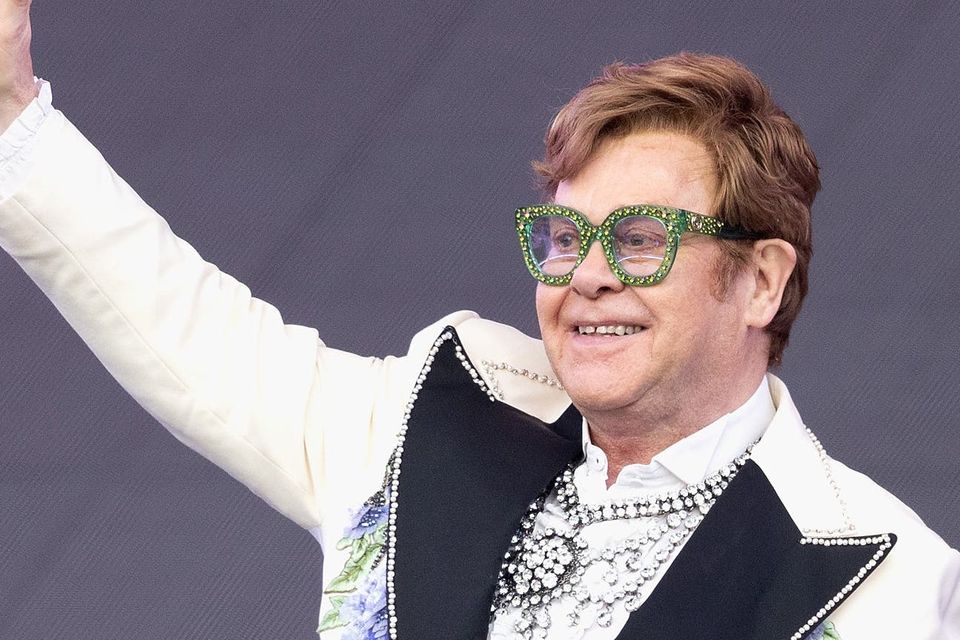 Sir Elton John and Jennifer Lopez feature in star-studded Super Bowl ...