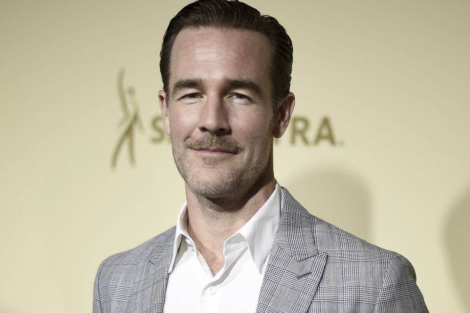 Former Dawson's Creek star James Van Der Beek set to become a father of ...