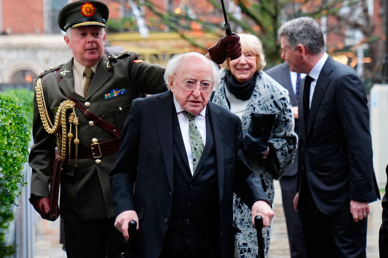 Simon Harris defends President Michael D Higgins’ decision to raise ...