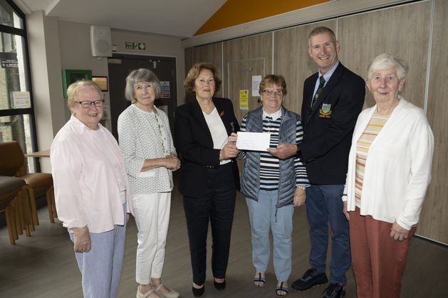 Baltinglass Golf Club captains presents proceeds from tournament to ...