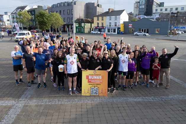 Alan Corcoran and Padraig Murphy complete 65-run fundraiser for Wexford ...