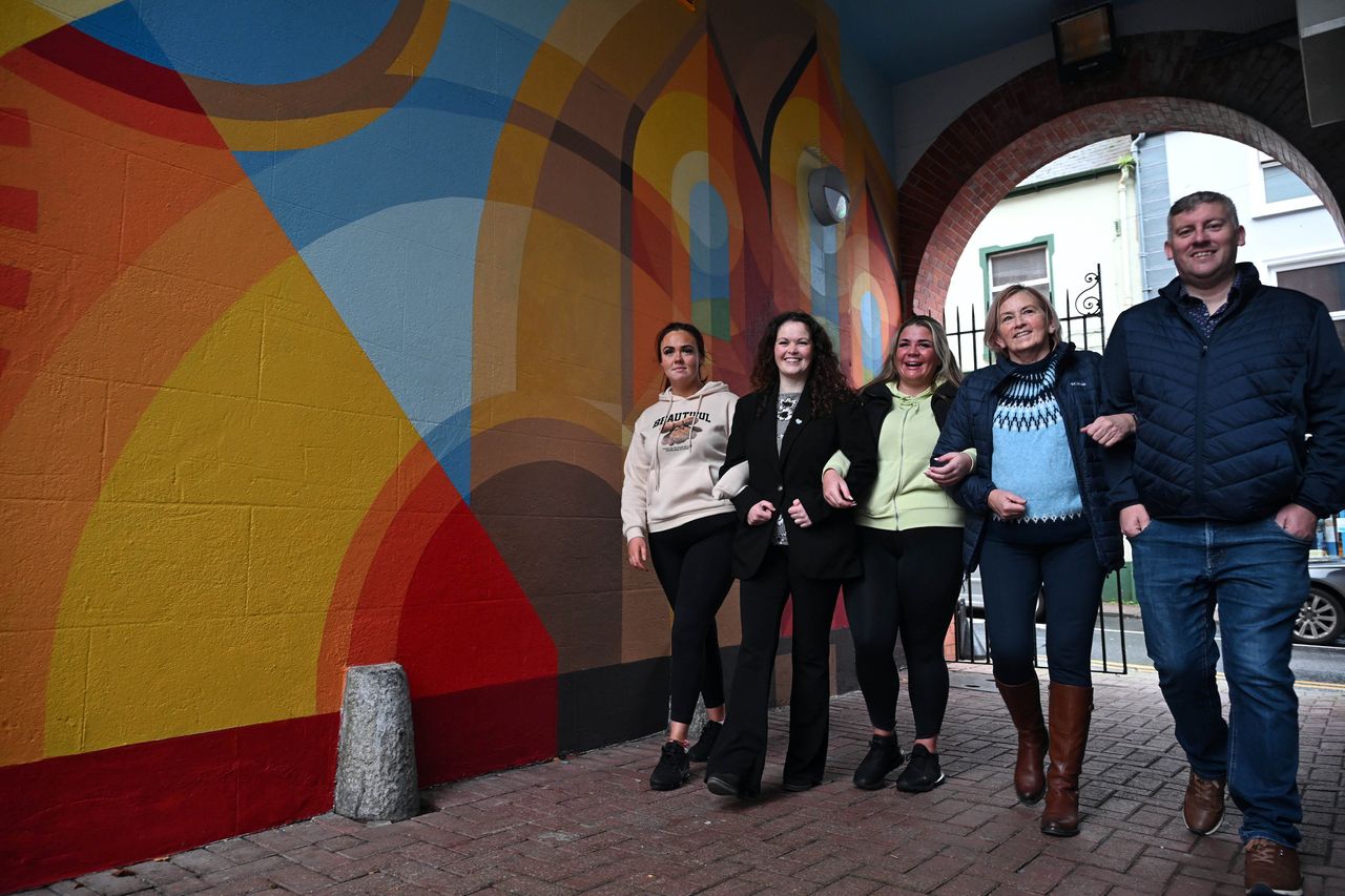 Galway town gets new mural by internationally acclaimed artist ...