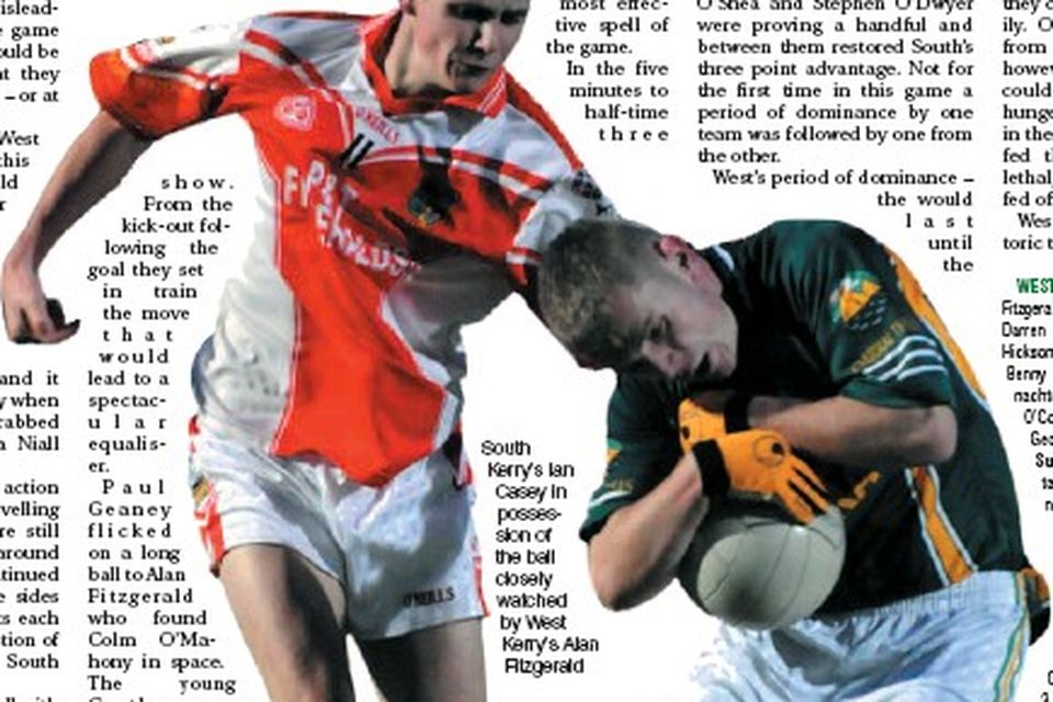 Minor crown goes West again | Irish Independent