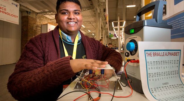 BT Young Scientist: Electric Braille reader could sell for just €50 ...