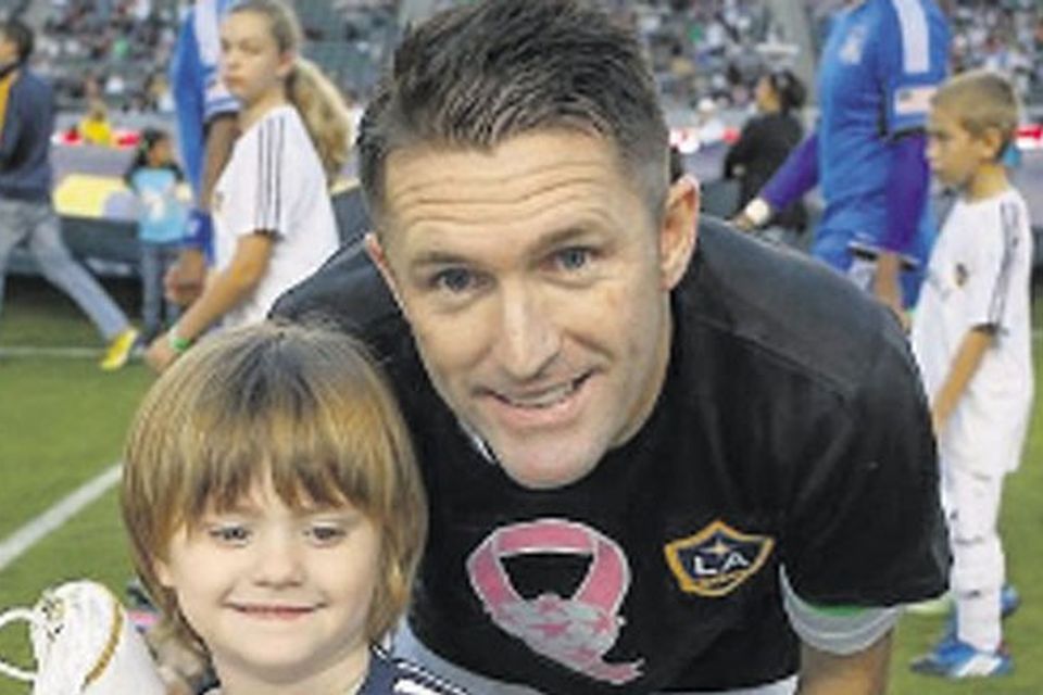 Video: Robbie Keane jr scores first 'international' goal as proud dad ...