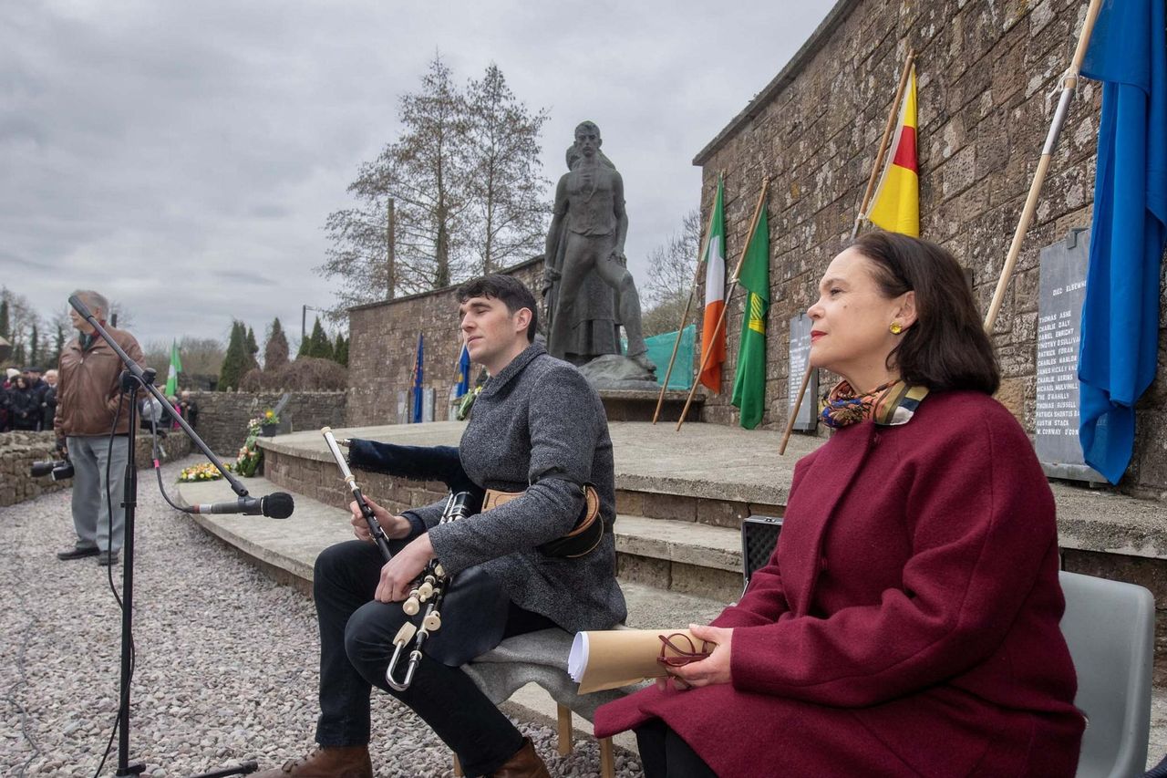 Photos show Kerry marking centenaries of Ballyseedy Massacre and Irish ...