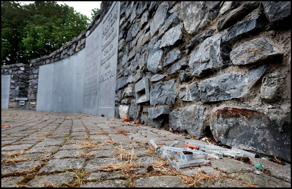 Shocking images show blood-filled syringes as drug addicts litter ...