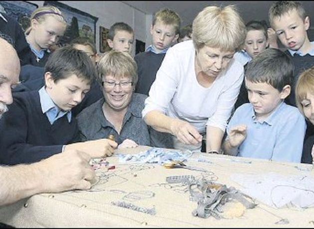 Children hooked on rug creation | Independent.ie