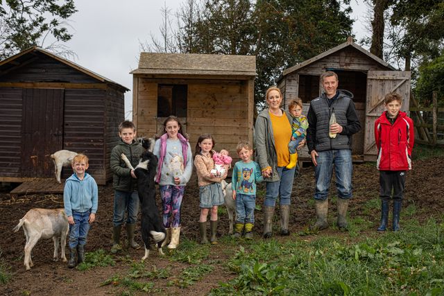 ‘We were townies – neither of us had ever milked anything before ...