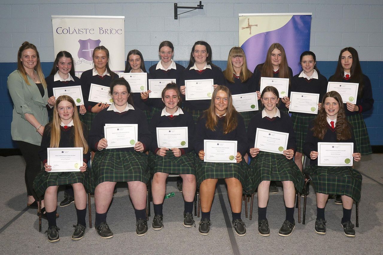 Pictures show awards ceremony at Coláiste Bríde Enniscorthy | Irish ...