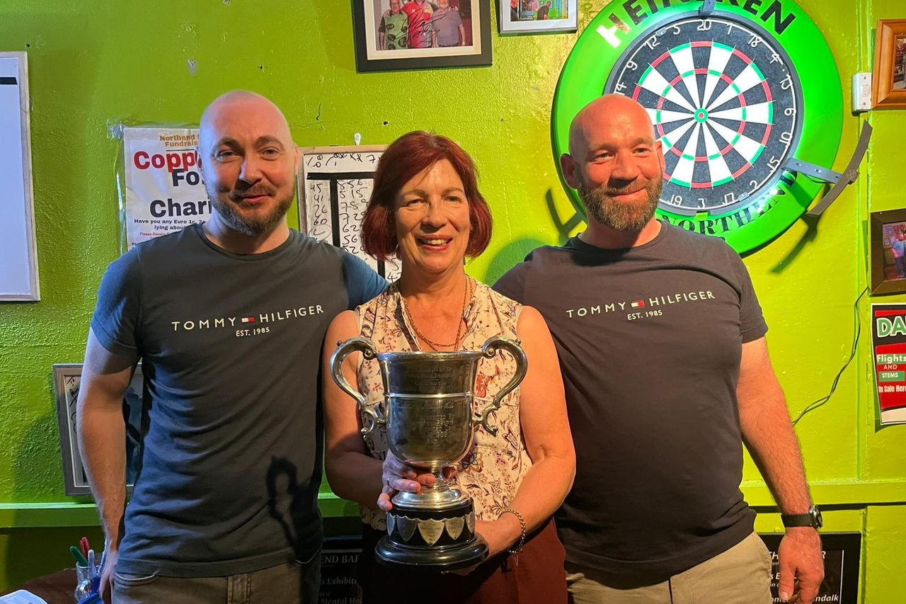 Dundalk Summer Series of Darts, Wk4: Ray and Davey at the double to win ...
