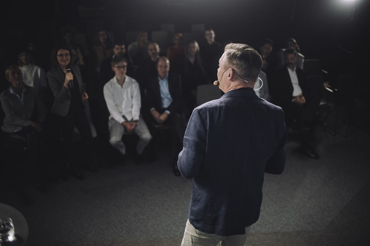 Bill Linnane: Far from mosh pits, the last gig I went to was a talk on ...