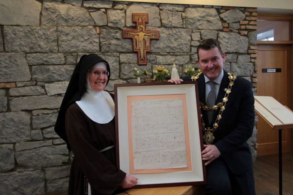 Galway’s Poor Clares welcome city mayor to celebrate 375th anniversary ...