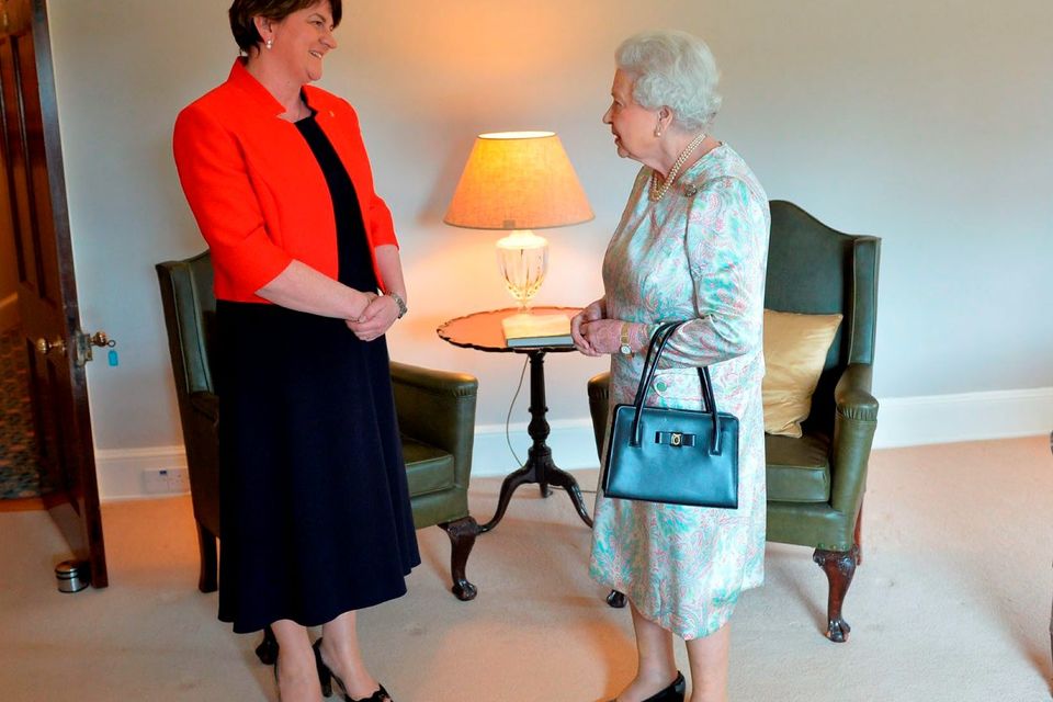 Britain's Queen Elizabeth begins Northern Ireland visit to meet Martin ...