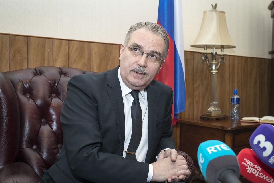 Four Russian diplomats expelled from Ireland were suspected of being ...