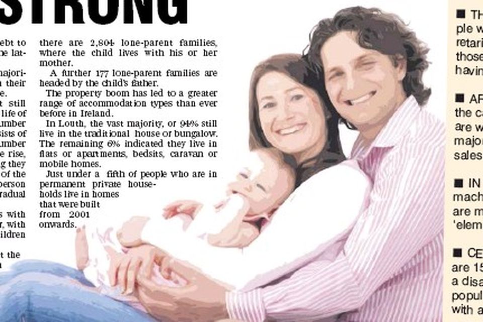 TRADITIONAL FAMILY UNIT STILL STRONG | Irish Independent