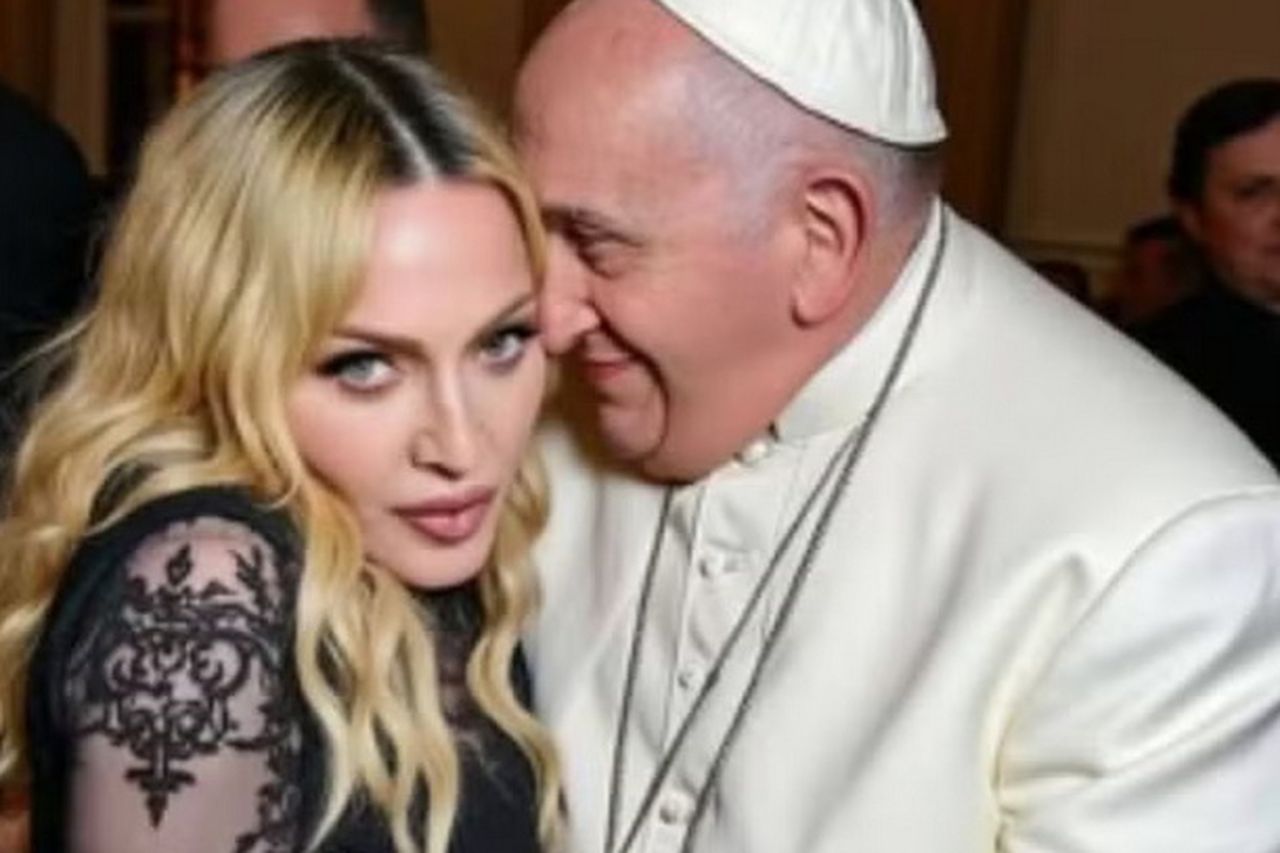 Madonna fans divided as AI images with Pope Francis labelled ‘funny ...