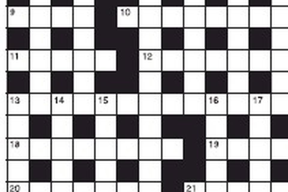 2-Speed Crossword | Irish Independent