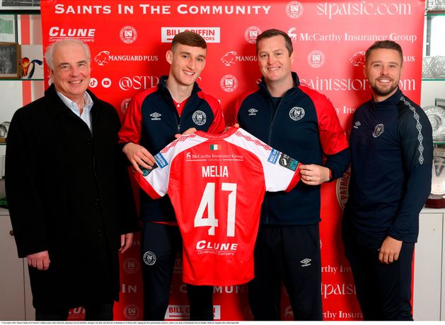 Teenage star Mason Melia signs three-year deal with St Patrick’s ...