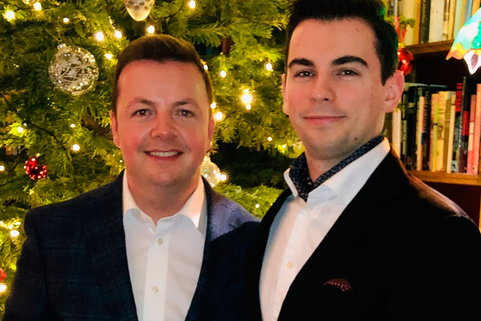 Comedian Oliver Callan and John Lannin create quite an impression as ...