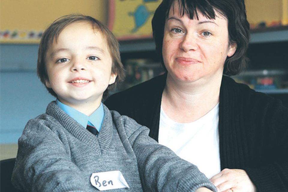 Brave little Ben takes big school in his stride | Irish Independent