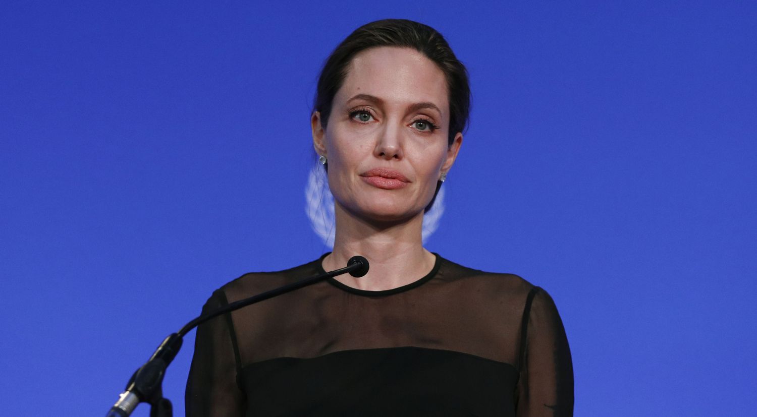 Angelina Jolie says her family will be stronger after divorce from Brad ...