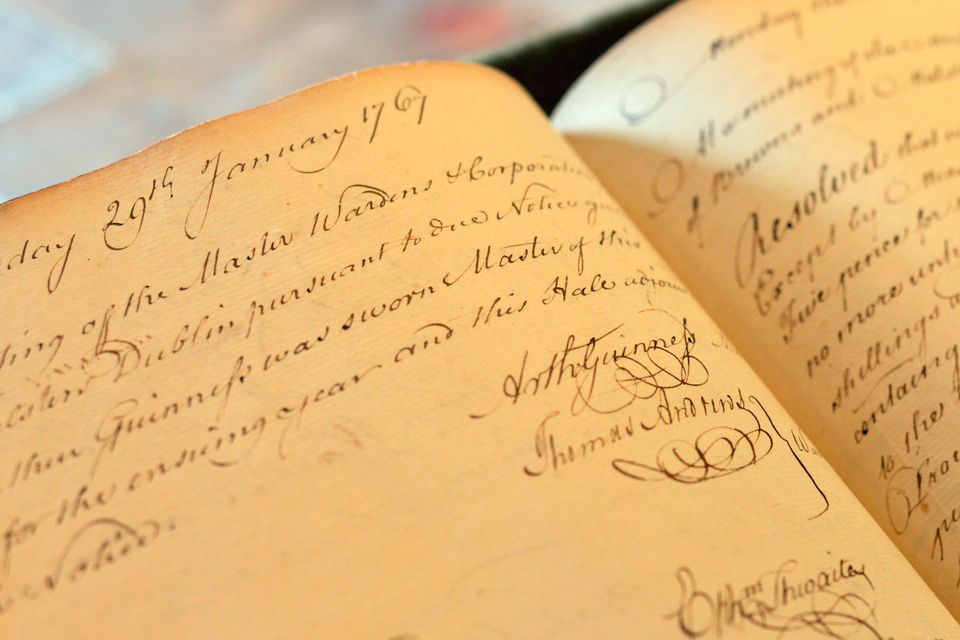 Inside the Guinness Archives: From Arthur's signature to Obama's keg ...