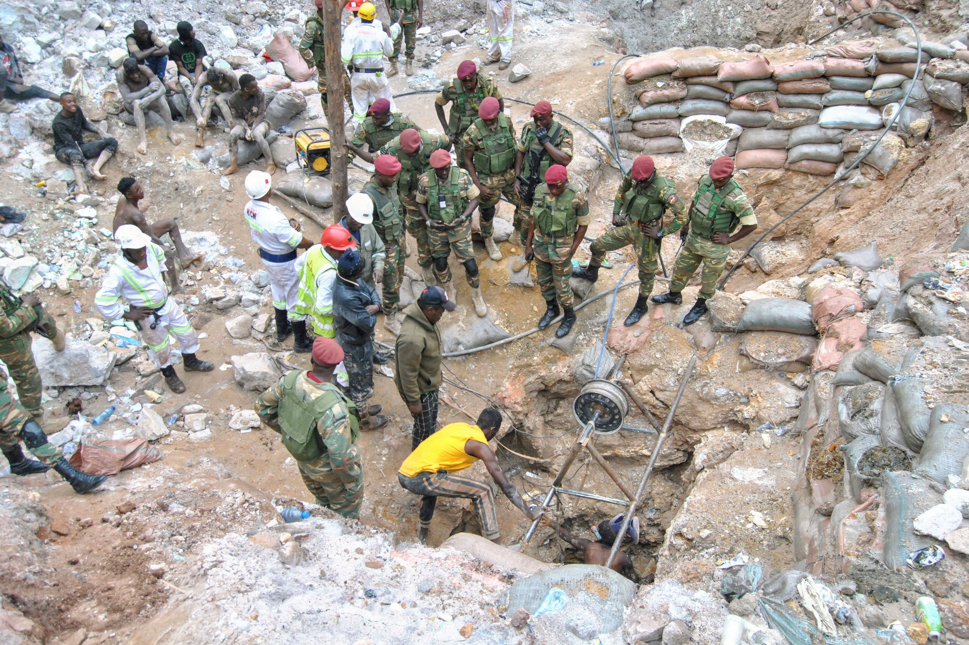 First survivor pulled from landslide after 38 ‘workers’ trapped at ...