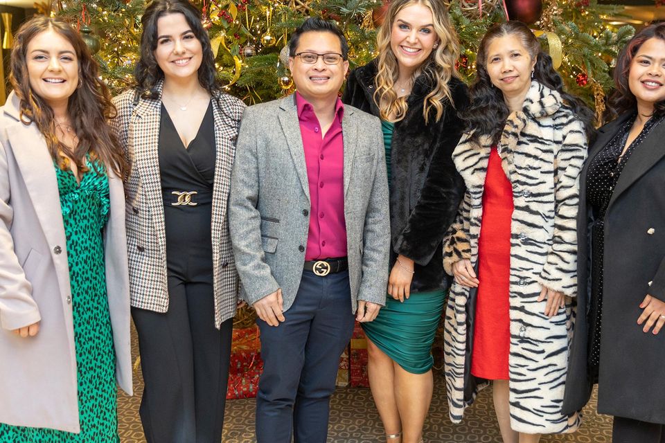 Pictures show all the glamour at Christmas parties at the Radisson Blu ...