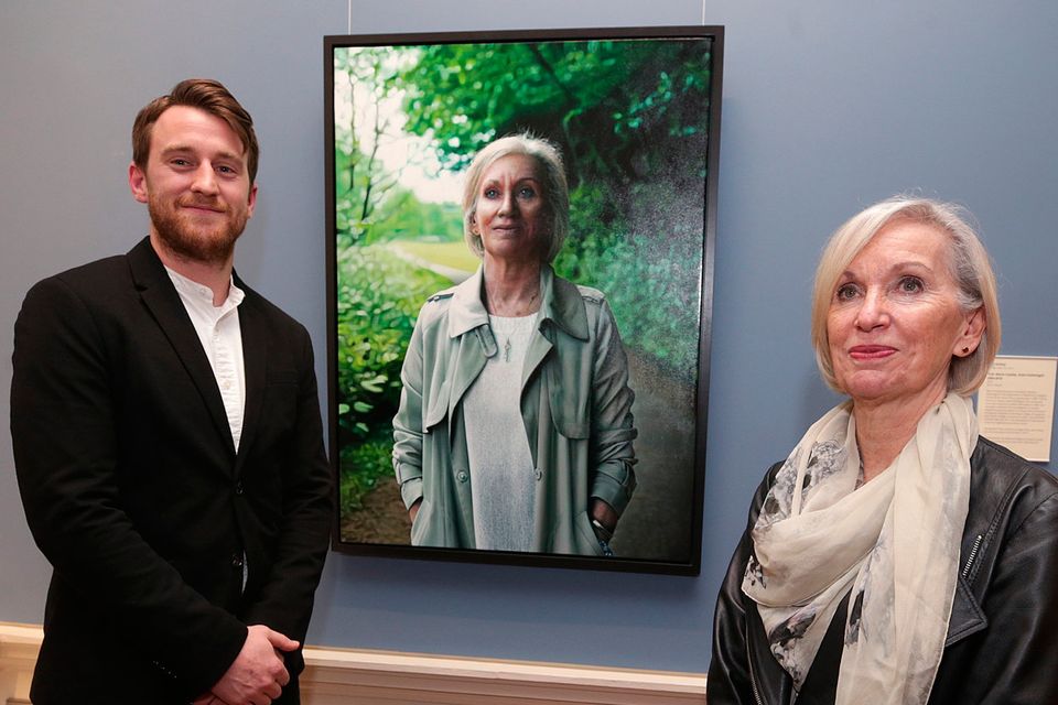 In the frame: Gallery unveils portrait of State Pathologist Cassidy ...