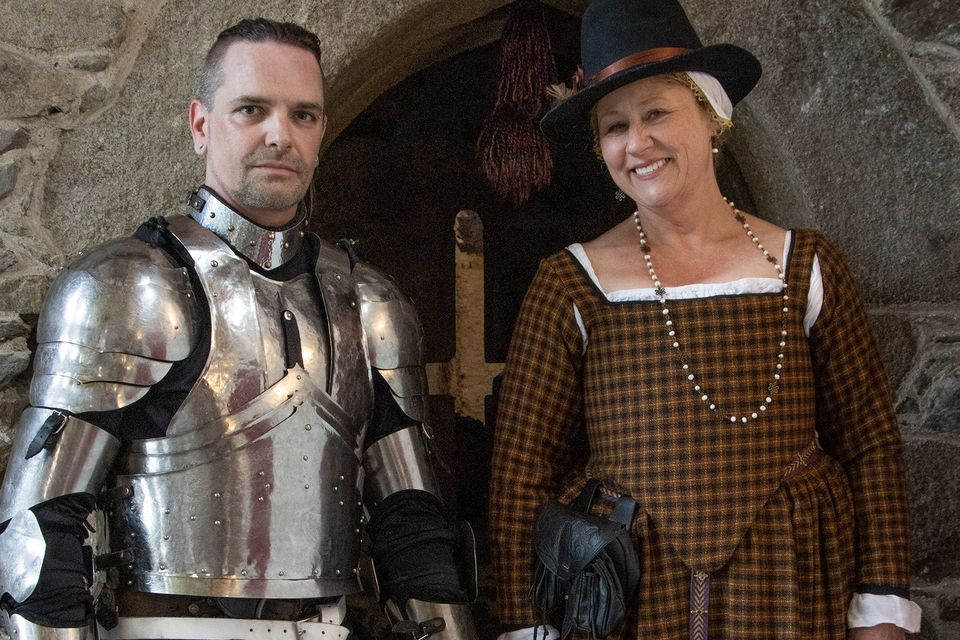 Medieval raiders learn old skills at Sigginstown Castle | Irish Independent