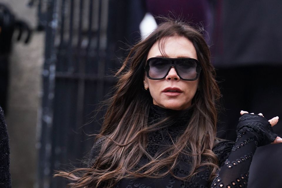 Victoria Beckham hosts Paris Fashion Week show attended by Beckham ...