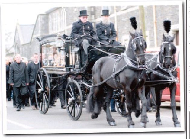 Final journey of Carlow man made by horse-drawn hearse | Irish Independent