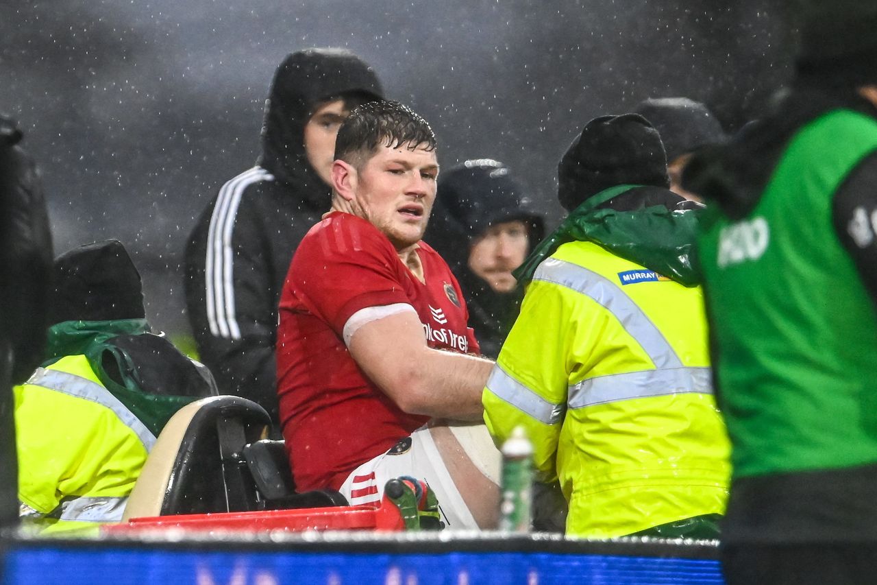 Graham Rowntree not happy as Munster back row Jack O’Donoghue is ...