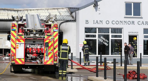 Devastation for family as garage goes up in flames | Irish Independent