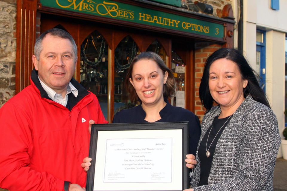 Outstanding service from Niamh earns an award yet again | Irish Independent